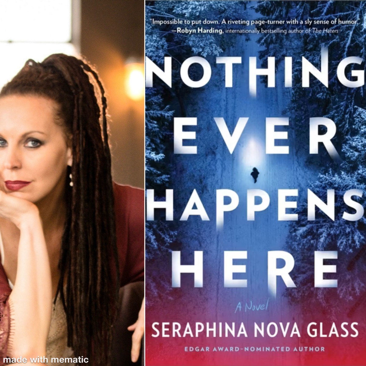 Behind The Book Nothing Ever Happens Here With Seraphina Nova Glass ...